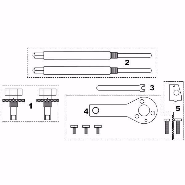 Kit messa in fase motori FIAT 1.2/1.4 16V FG 192/FT5 vendita on line ...